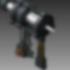 Download free 3D printer designs Piercing gun - Kabaneri of the Iron ...