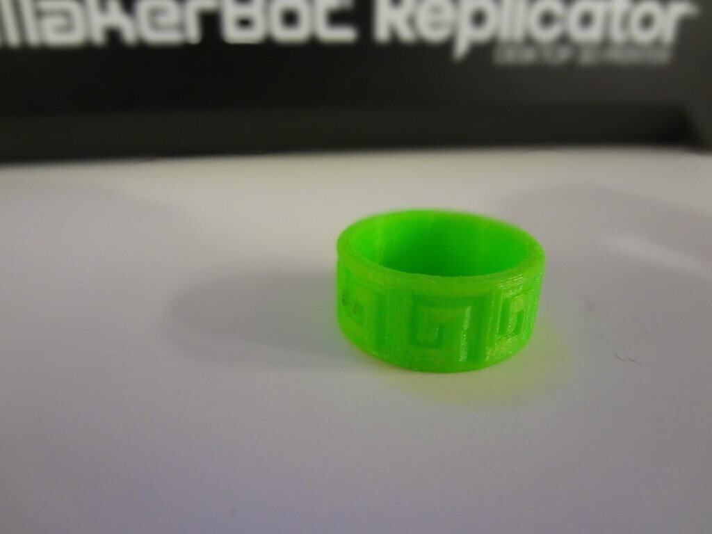 Free STL file Aztec Ring・Model to download and 3D print・Cults