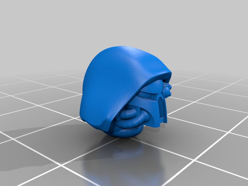 Free STL file Hooded Heads Repaired and Split・3D printer model to ...