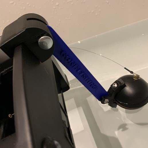 Download STL file deeper pro bait boat boat mount arm • 3D printer ...