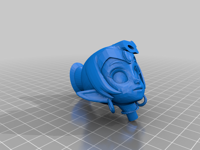Free STL file Shantae Gamepad Holder 🎲・3D printable model to download・Cults