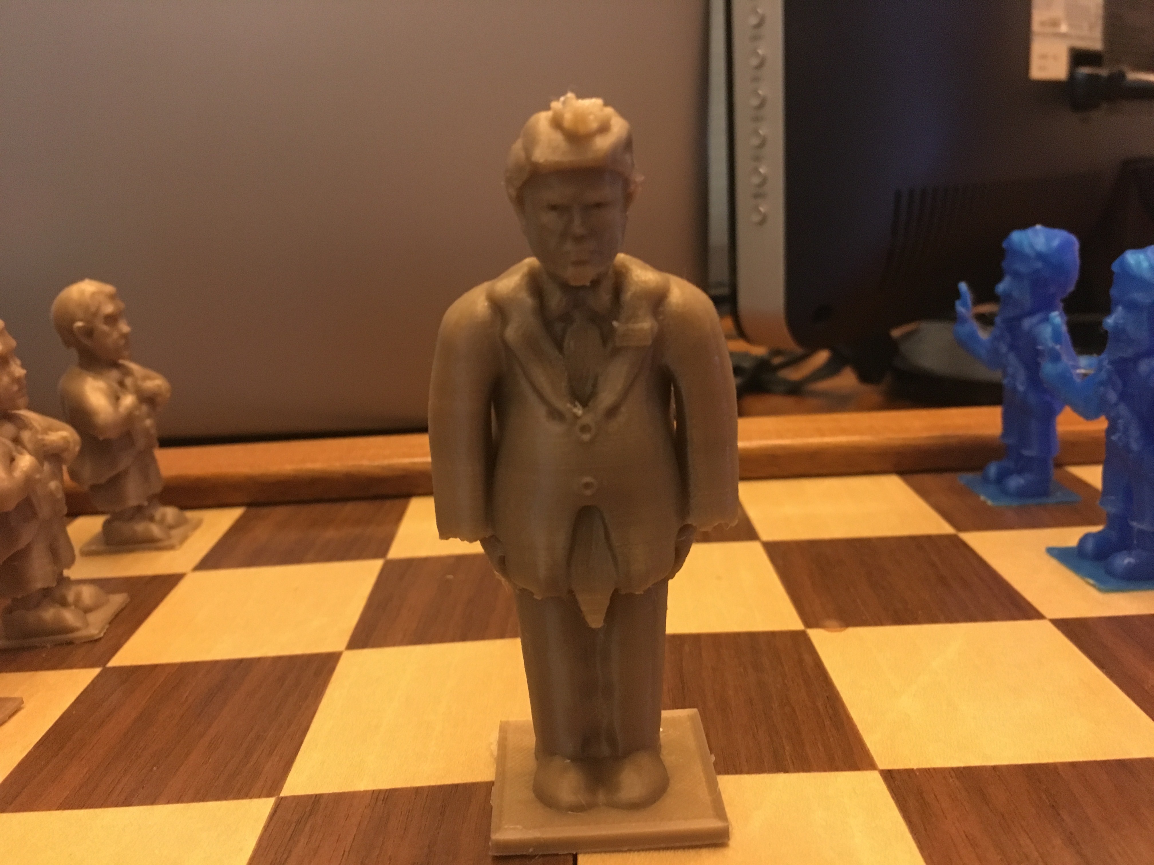 Free STL file Trump Chess - King Trump ♟️・3D print model to download・Cults