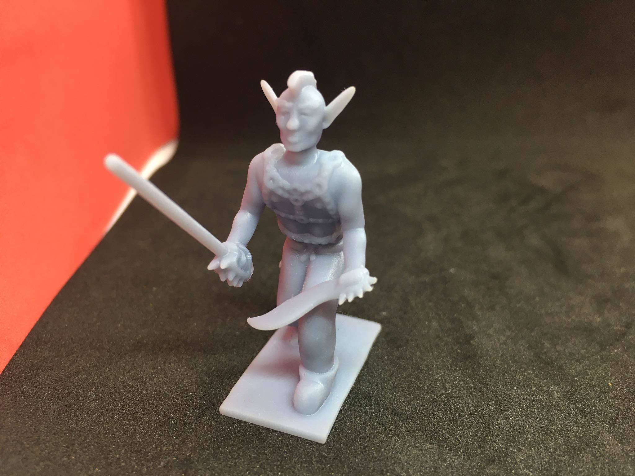Download free STL file Eladrin Elf Rogue • 3D print model ・ Cults