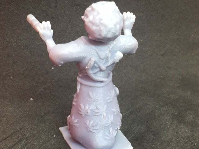 Free STL file Human Sorcerer Enraged・3D print model to download・Cults