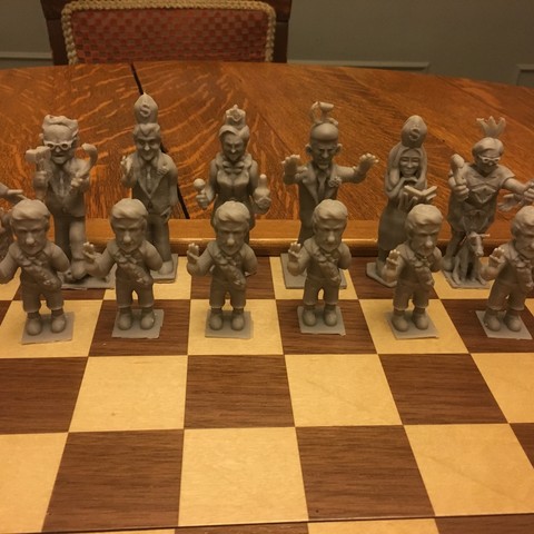 Download free 3D print files Trump Chess ・ Cults