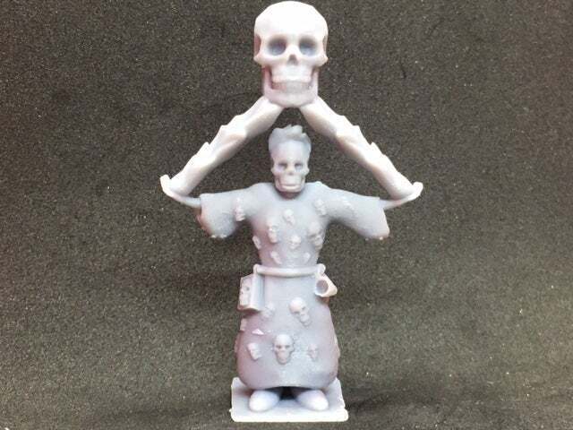 Free STL file Human Warlock With Skulls・3D printable model to download ...
