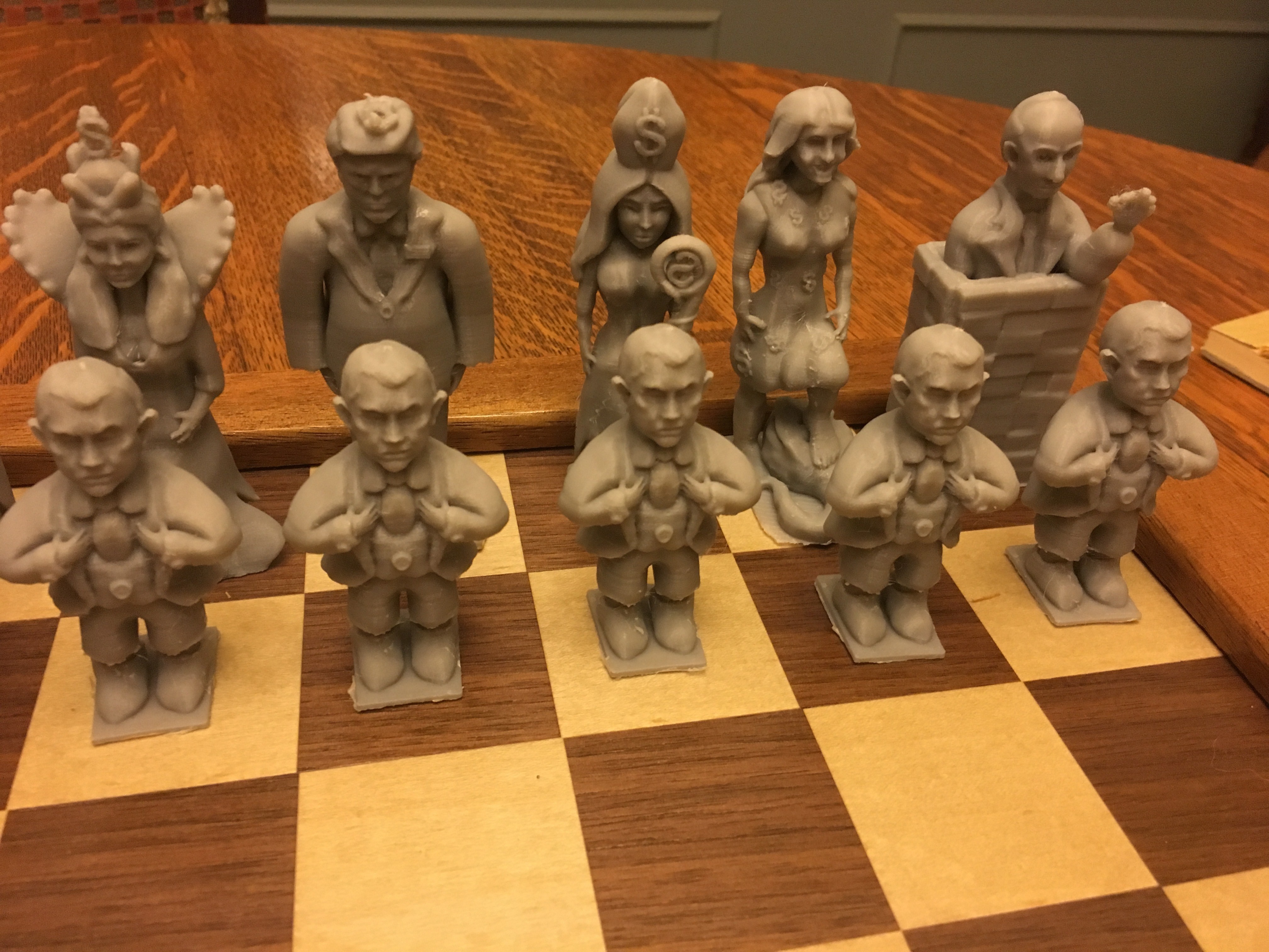 Free STL file Trump Chess - King Trump ♟️・3D print model to download・Cults