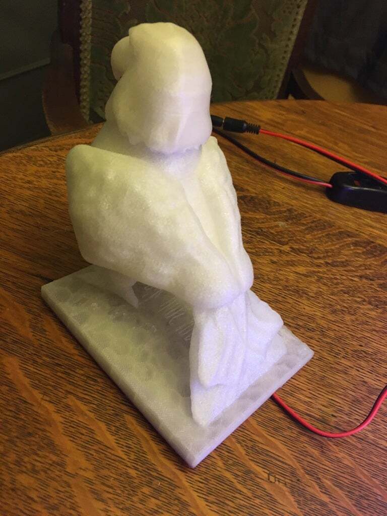 Free STL file Eagle Lamp 🦅・3D printing template to download・Cults