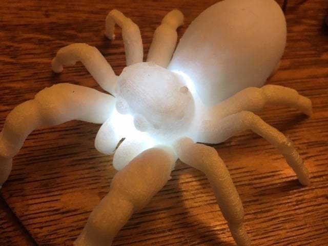 Free STL file Jumping Spider Light・3D printing model to download・Cults
