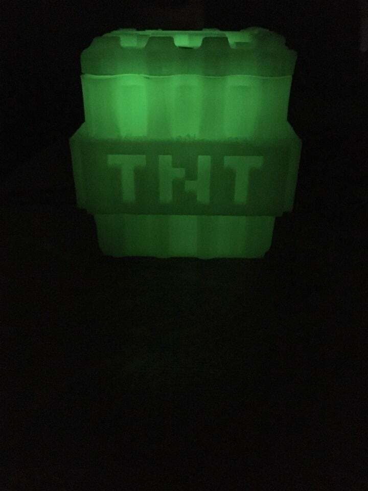 Free STL file Minecraft TNT Nightlight・3D printing model to download・Cults