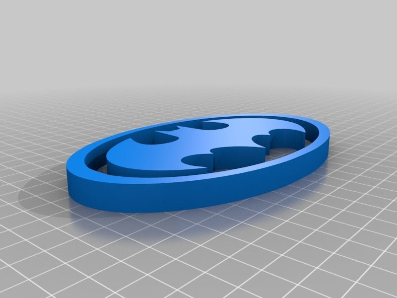 Free STL file Batman logo・3D print model to download・Cults
