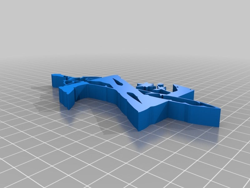 Free STL file Logo Zelda・3D printing idea to download・Cults