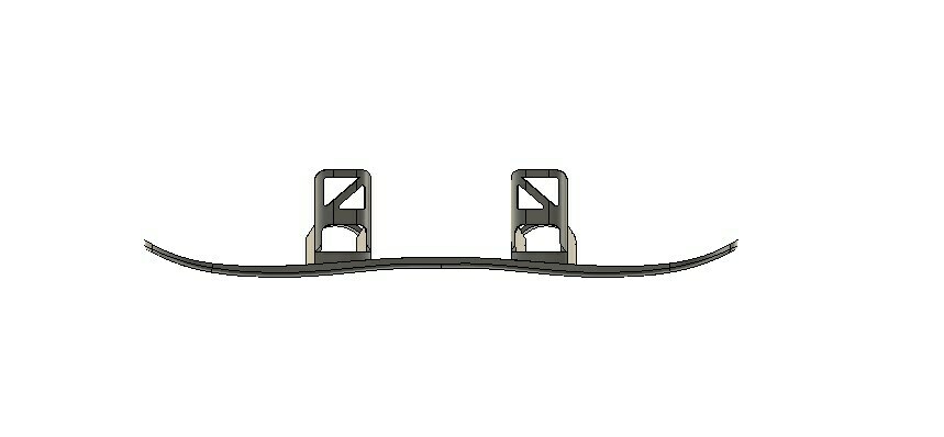 STL file Snowboard 1/10・3D printer design to download・Cults