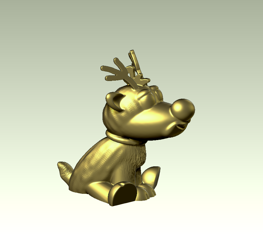 Archivo OBJ gratis Rudolf el Reno 🏠・Diseño imprimible en 3D para ...