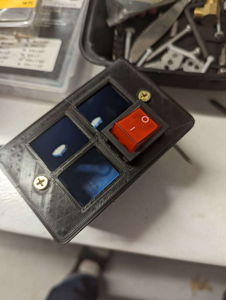 Free 3D file Rocker Switch KCD2 Outlet Cover Electrical box・3D ...