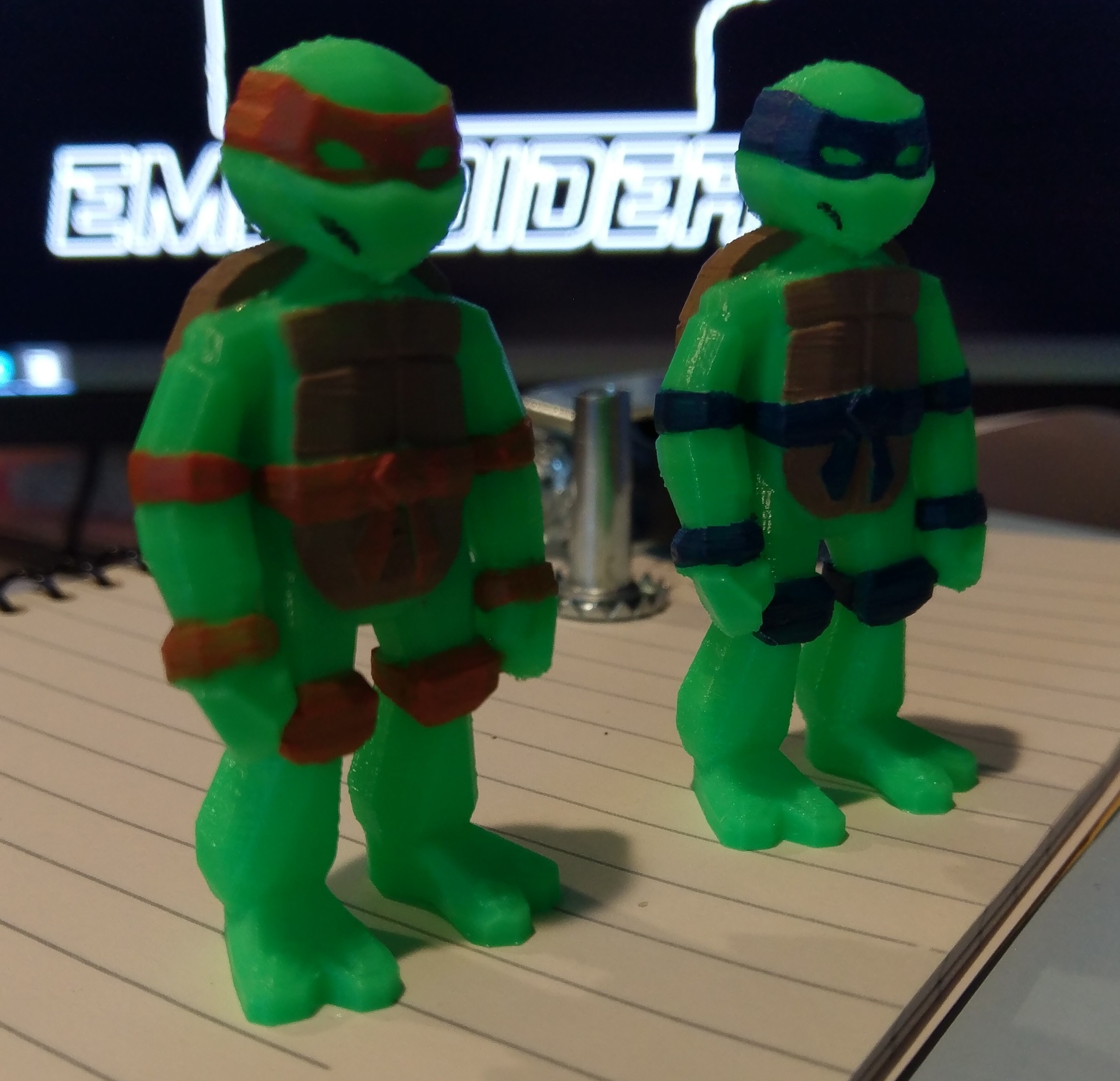 3D print TEENAGE MUTANT NINJA TURTLES - TMNT • made with Ender 3 Pro・Cults