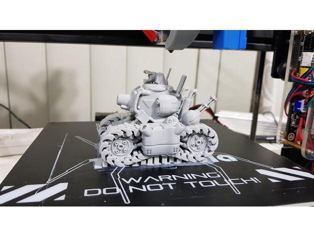 Free STL file SV-001 Metal Slug Tank 🪖・3D printer model to download・Cults