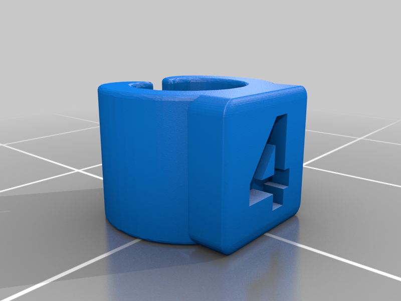 Free 3D file Individual re-sizeable cable labels 🔌・Template to download ...