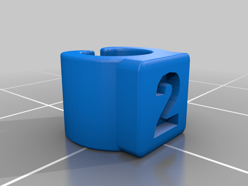 Free 3D file Individual re-sizeable cable labels 🔌・Template to download ...