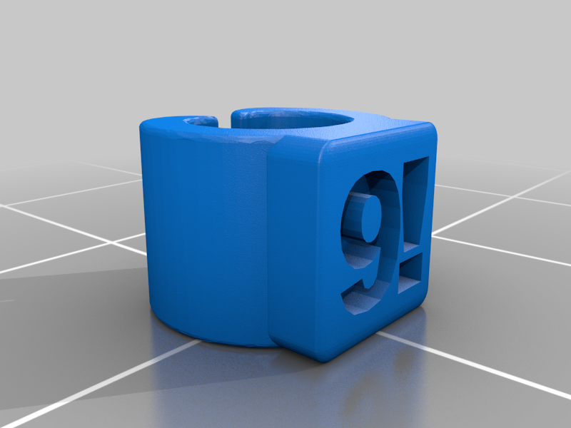 Free 3D file Individual re-sizeable cable labels 🔌・Template to download ...