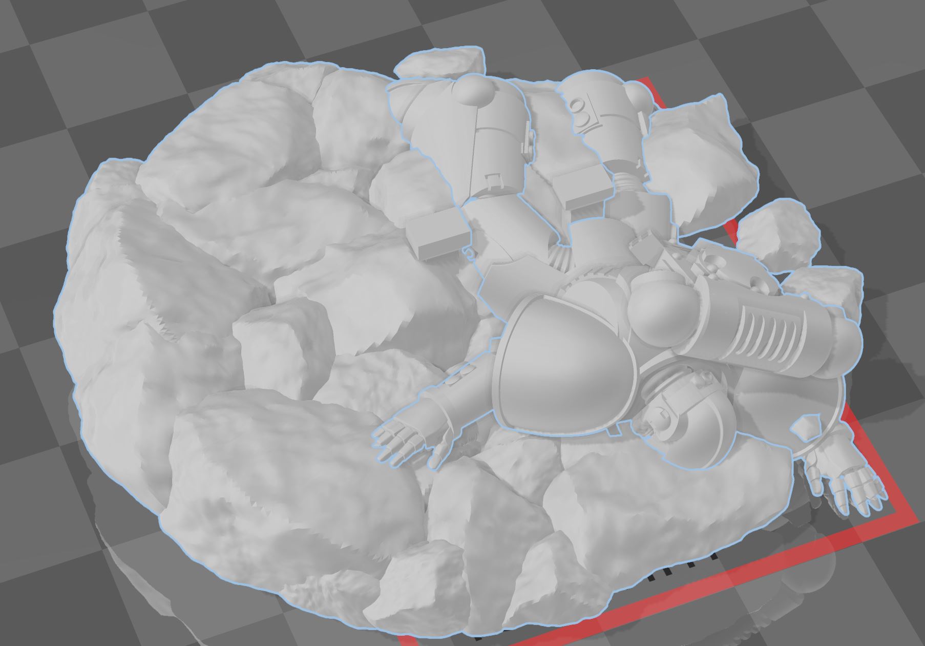 Free STL file 60mm base toppers with dead things 😵・3D print object to ...