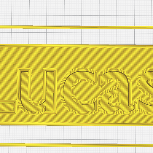 Download STL file First name Lucas • 3D print design ・ Cults