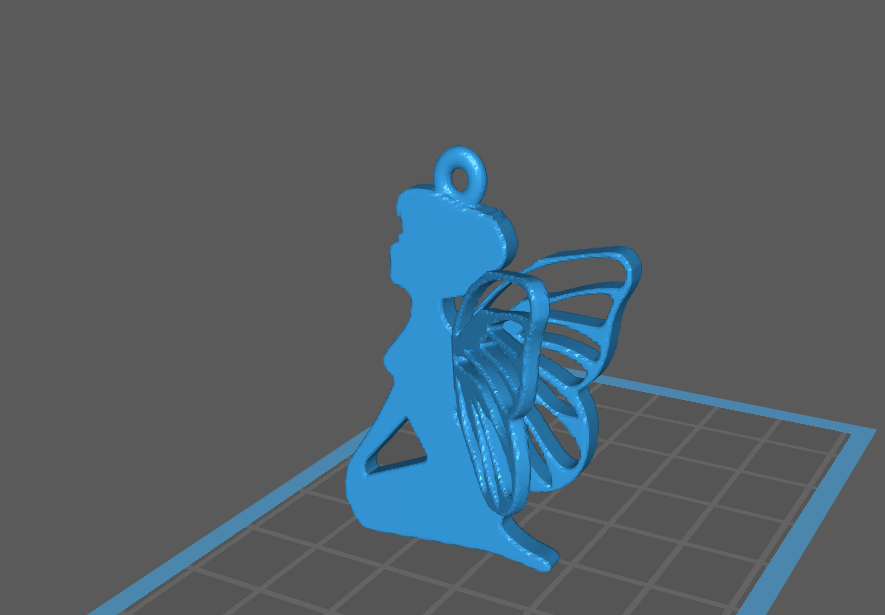 Free STL file Fairy Pendant・3D printing model to download・Cults