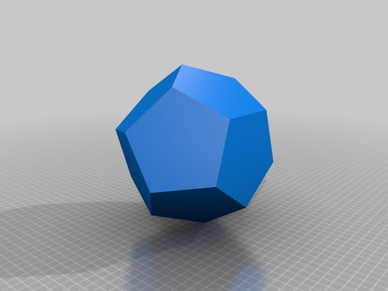 Free STL file Dodecahedron shell・3D printing template to download・Cults