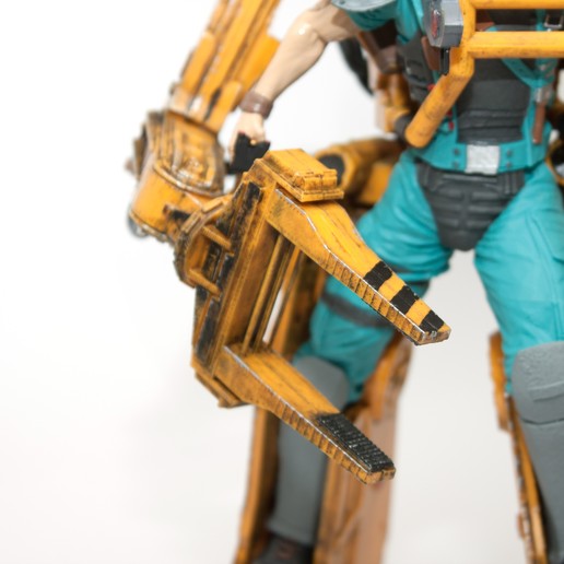 3D printing DIY Alien vs. Power Loader fight with LED lights ・ Cults