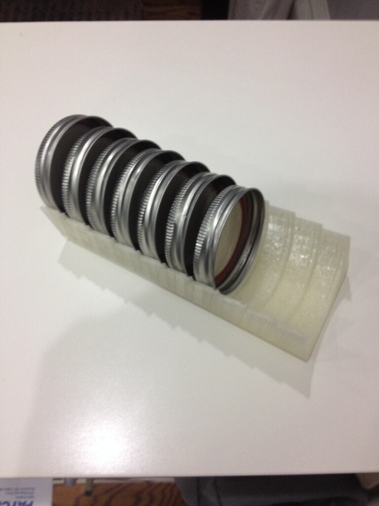 Free STL file Ball Jar Lid Organization Tray 🫙・3D printing design to ...