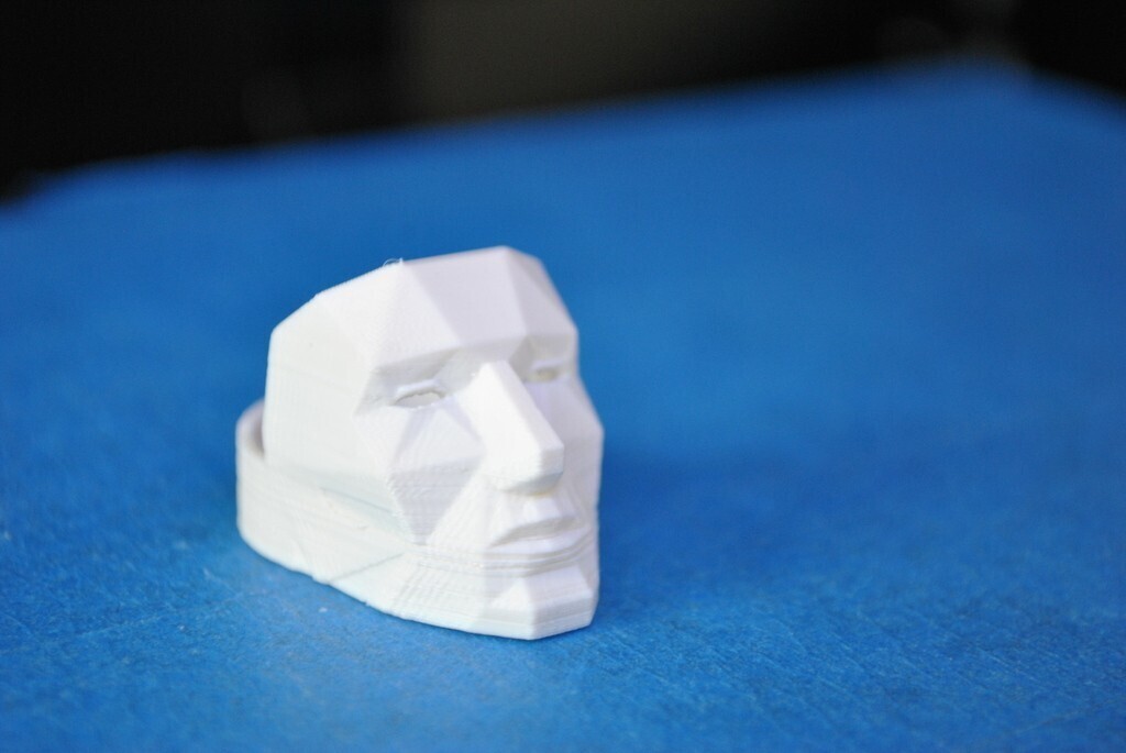 Бесплатный STL файл Low Poly Mask Ring Edition・Шаблон для загрузки и 3D ...