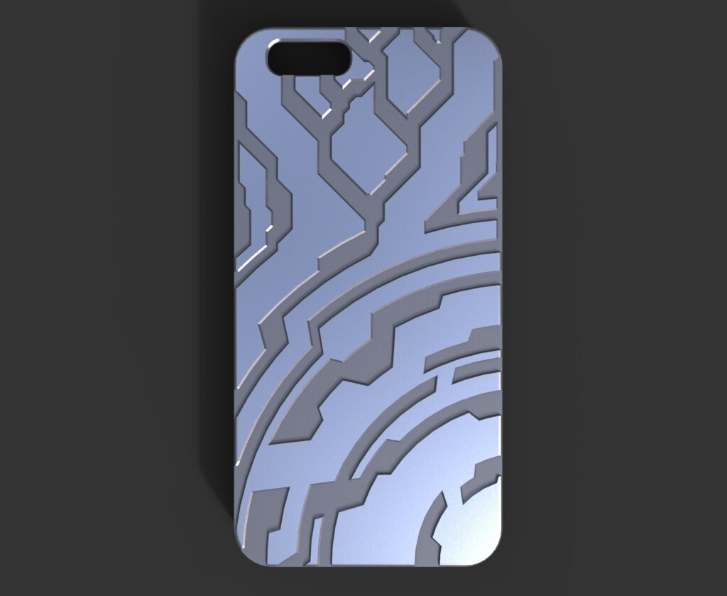 Free STL file Iphone 6 Case (Halo Themed)・Design to download and 3D ...