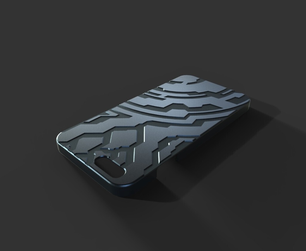 Free STL file Iphone 6 Case (Halo Themed)・Design to download and 3D ...