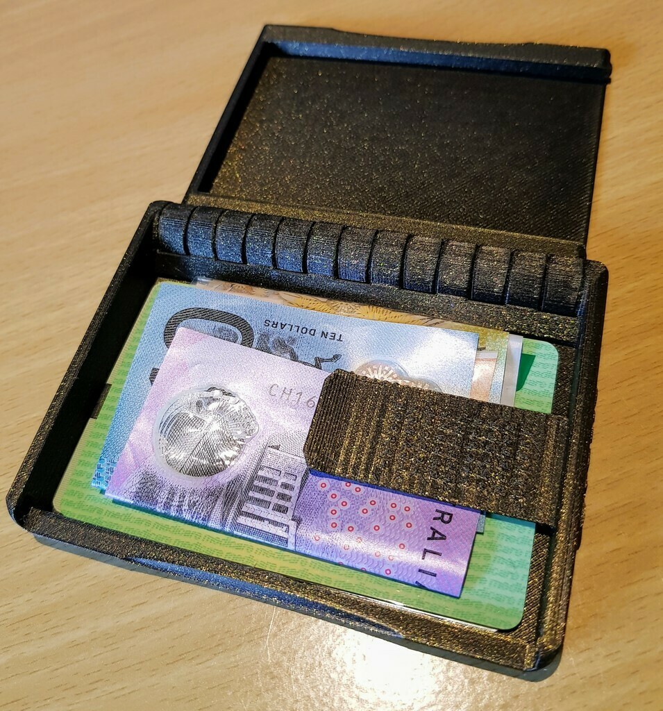 Free 3D file Folding Wallet Remix Now with Money Clip 💰・3D printer ...