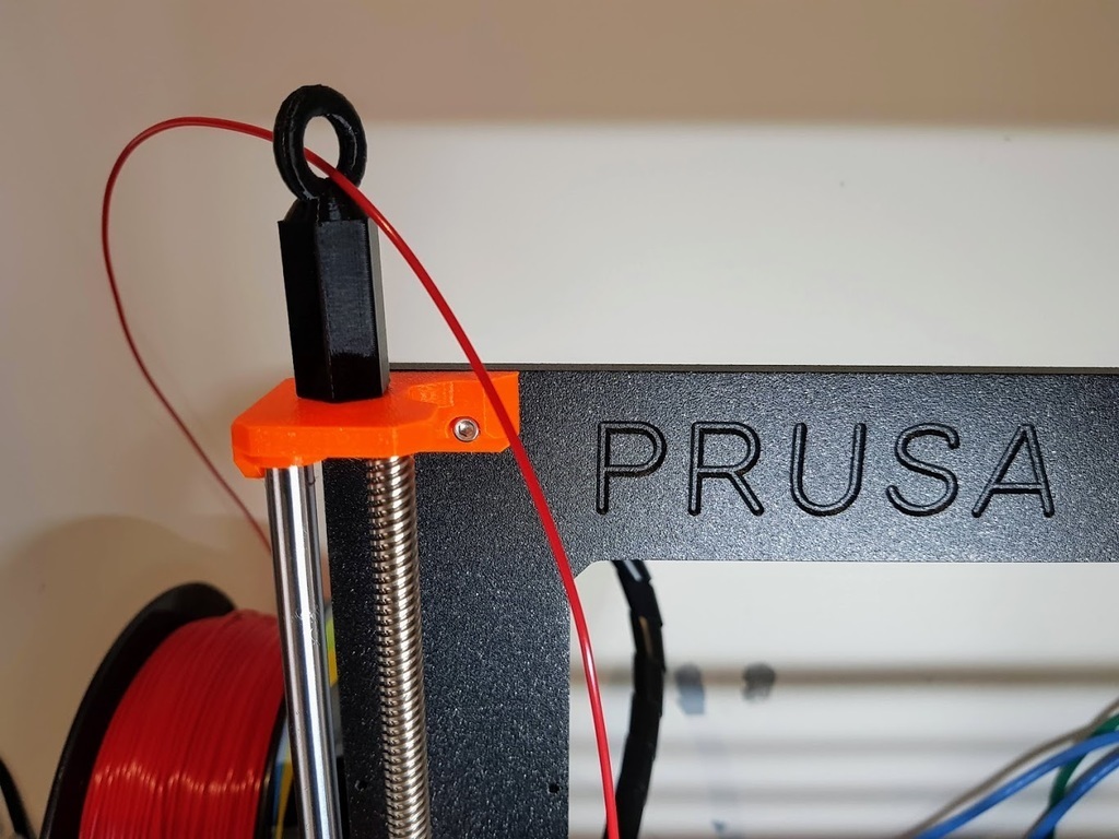 Free 3D file Prusa MK2 MK3 Filament Guide 🪢・Template to download and 3D print・Cults