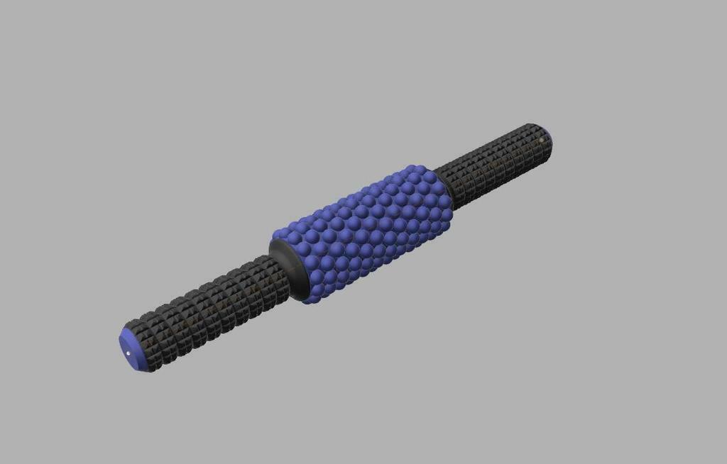 Free 3D file Sports Roller for Muscles and Foot Massage 🦶・Template to ...