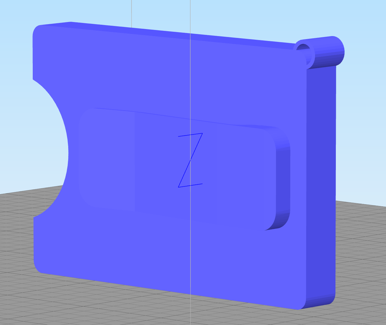 STL file Minimalist Wallet with MoneyClip and KeyChain Loop・3D printing ...