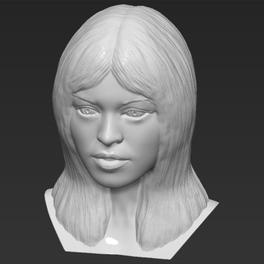 Download STL file Brigitte Bardot bust 3D printing ready stl obj ...