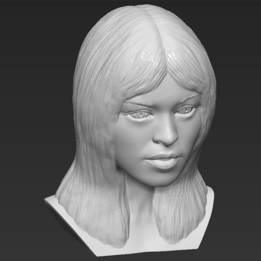 Download STL file Brigitte Bardot bust 3D printing ready stl obj ...