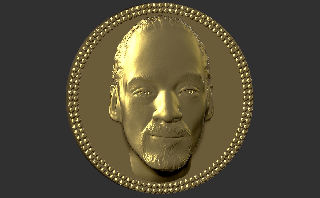 Файл STL Snoop Dogg medallion pendant 3D printing ready stl obj 💍 ...