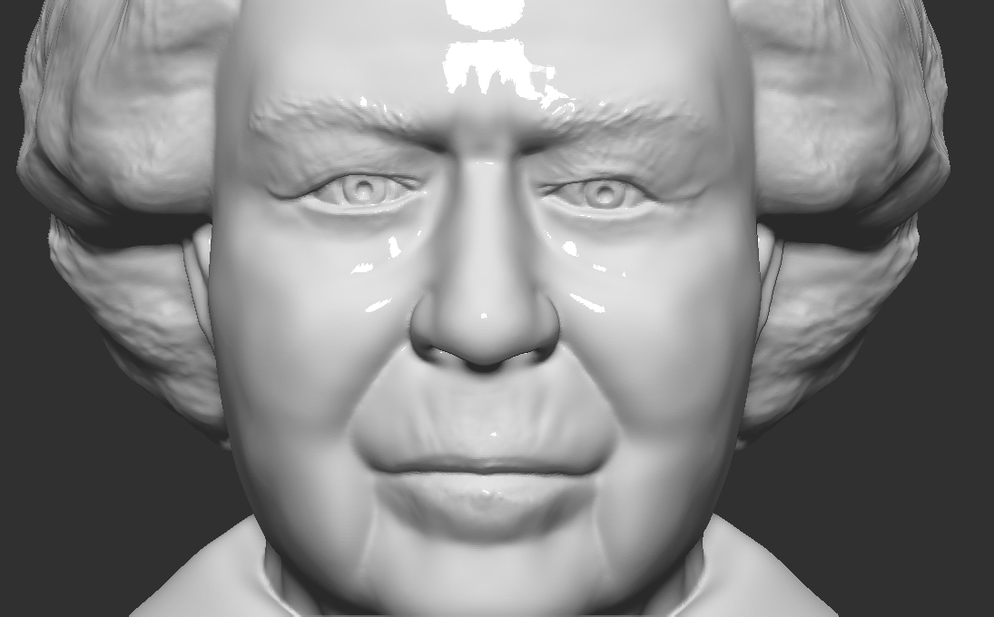 STL file Queen Elizabeth II bust 3D printing ready stl obj 👸・3D ...