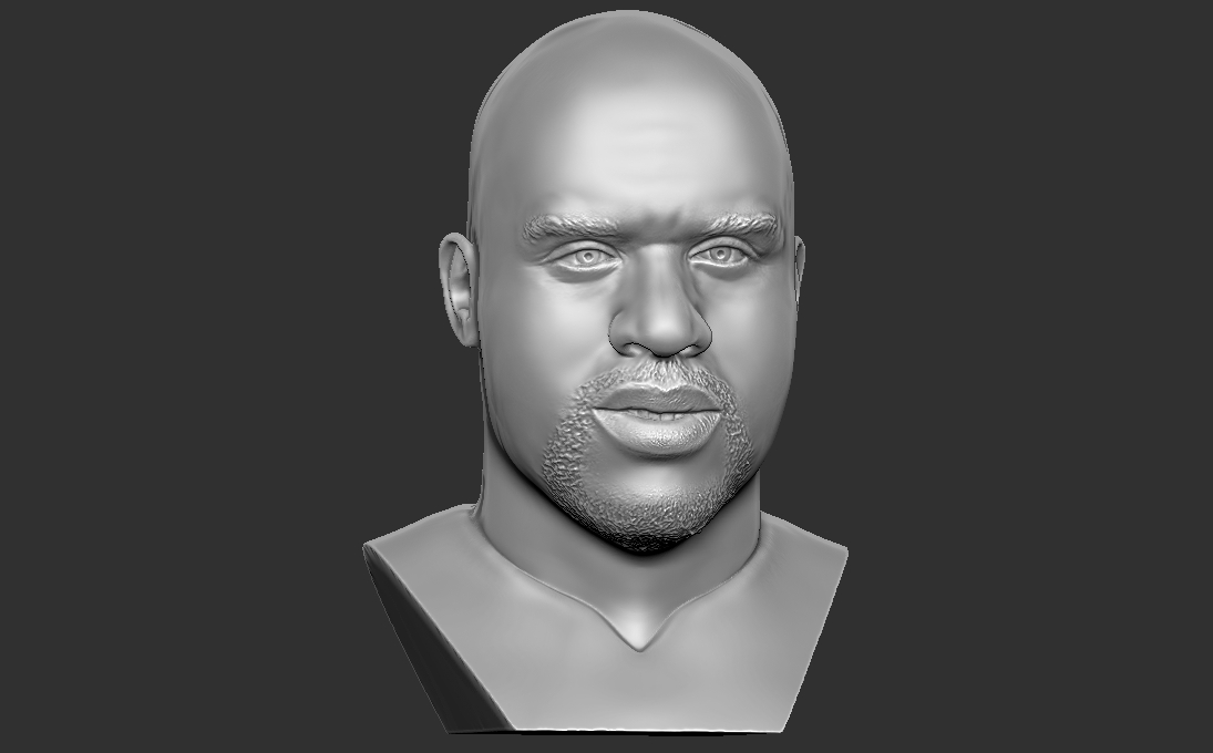 STL file Shaquille O'Neal bust for 3D printing 👤・3D printable model to ...