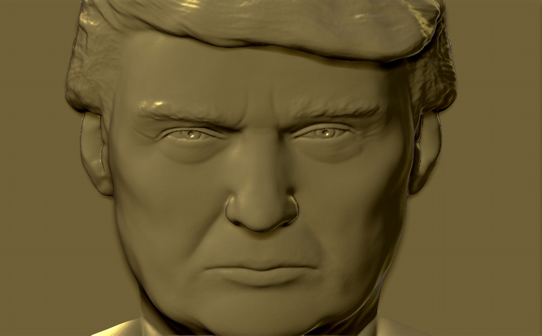 STL file Donald Trump medallion pendant 3D printing ready stl obj・3D ...