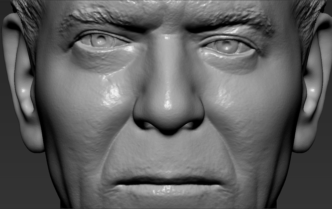 Fichier 3D Buste de Ronald Reagan impression 3D prête stl formats obj 👫 ...
