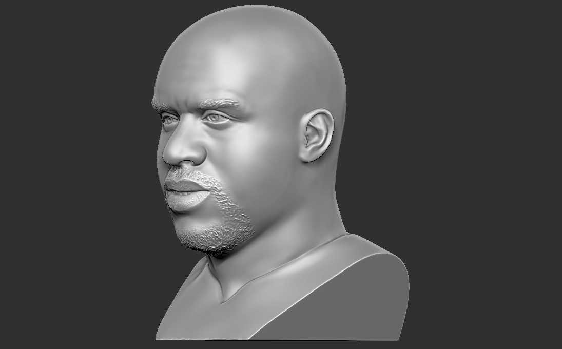 STL file Shaquille O'Neal bust for 3D printing 👤・3D printable model to ...