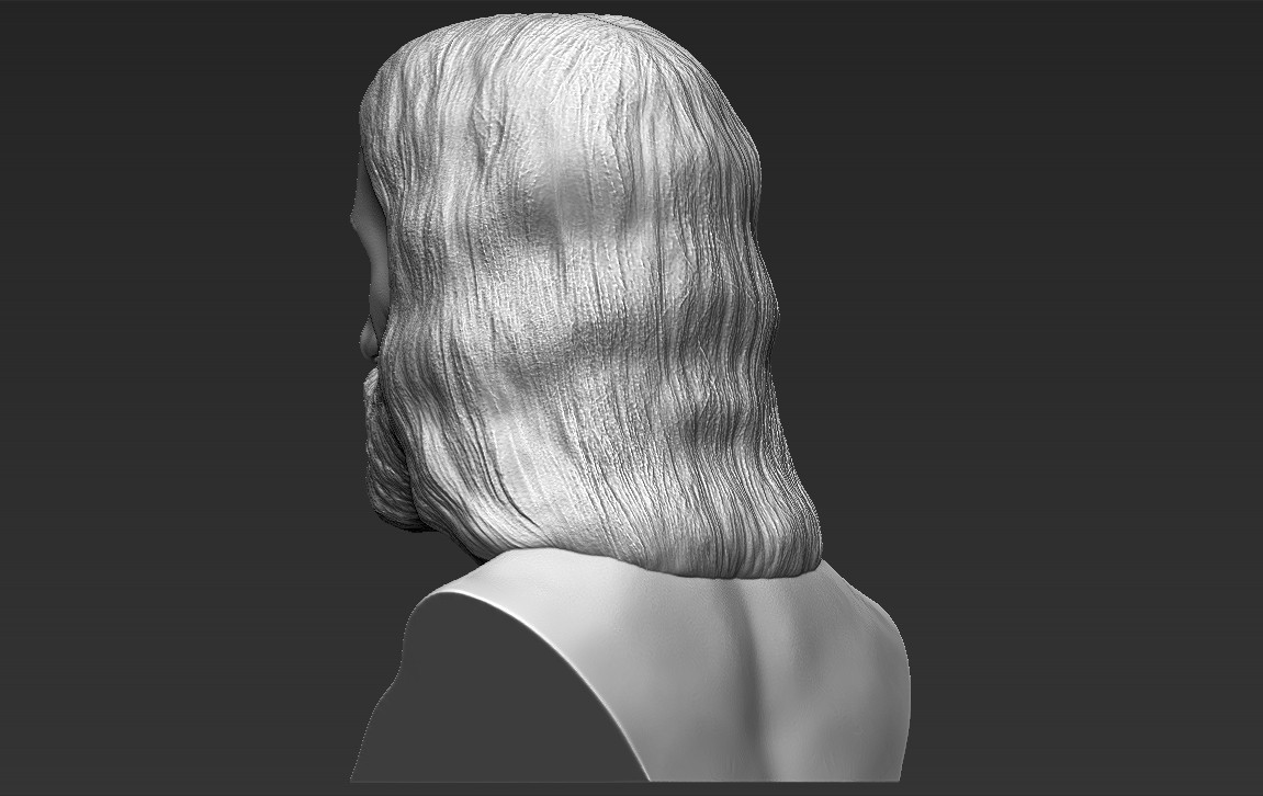 3D-Datei Jesus-Rekonstruktion auf Basis des Turiner Grabtuches 3D-Druck ...