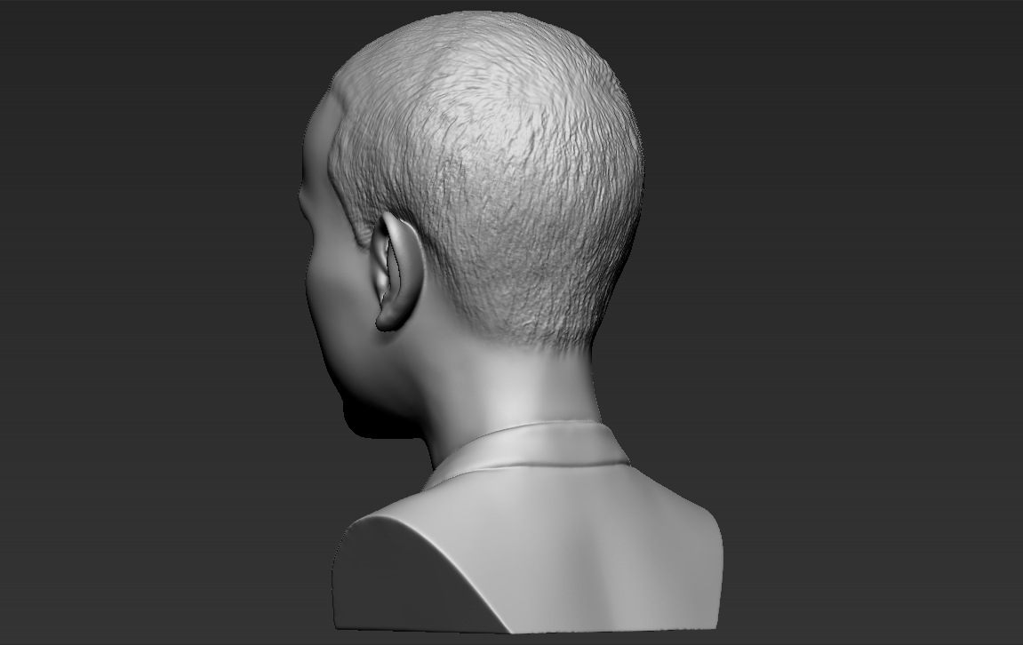 3D file Eleven Stranger Things bust 3D printing ready stl obj formats 👤 ...