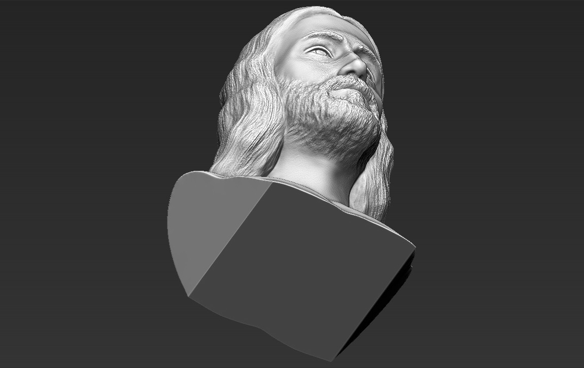 3D-Datei Jesus-Rekonstruktion auf Basis des Turiner Grabtuches 3D-Druck ...