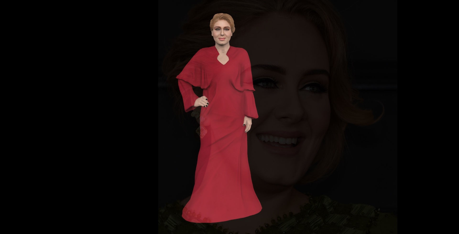 STL file Adele ready for full color 3D printing 🎨・3D printable design ...