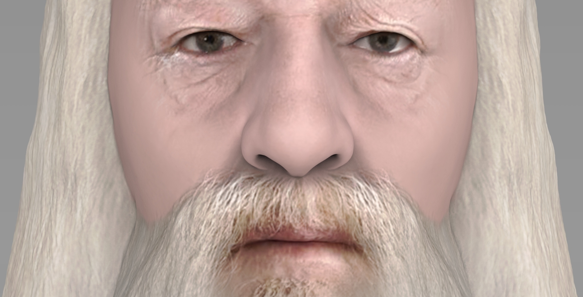 Файл 3D Dumbledore from Harry Potter bust for full color 3D printing 👤 ...